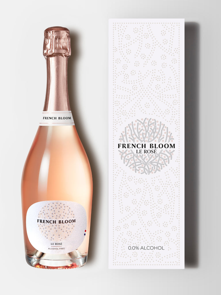 French Bloom Le Rosé Effervescent Sans Alcool Sous Étui